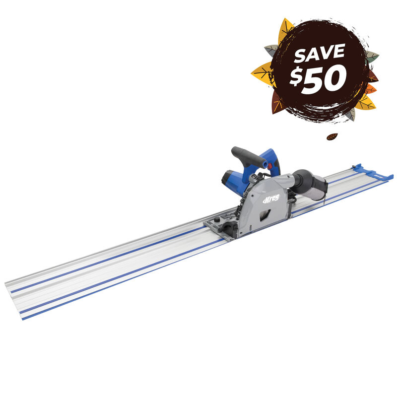 Kreg Track Saw Kit - Adaptive Cutting System Plunge Saw + Guide Track ...