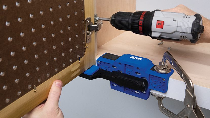 Cabinet Door Mounting Jig | Kreg Tool